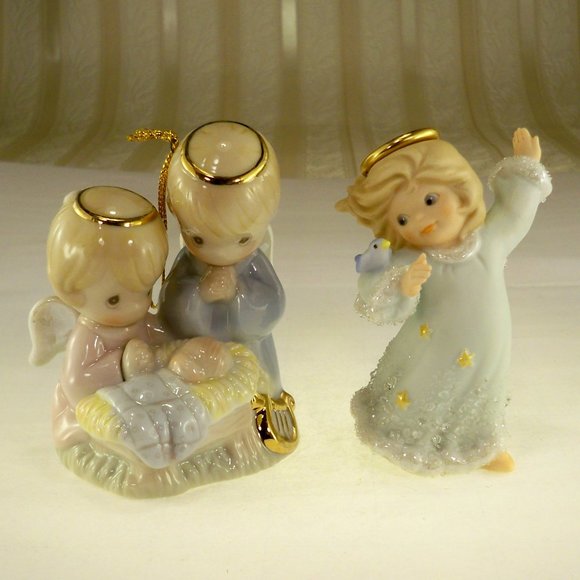 Precious Moments | Holiday | Precious Moments Enesco Angels Baby Jesus ...